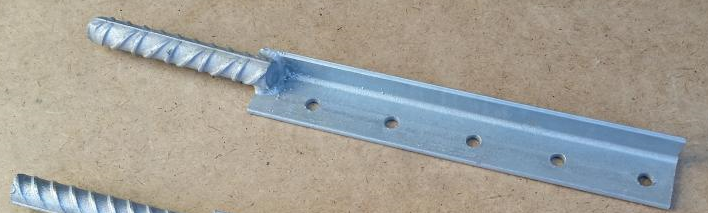 Bryggestolpe Med Vinkeljern - Galvanisert - - Bryggestolpe - Fjell ...